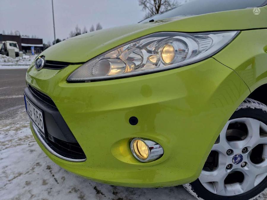 Green Ford Fiesta 2009 in Vilnius, with an engine capacity of 1.40 L and mileage of 87 thousand km for 4000 €, photo 11 on AUTOMOTO.COM.LV