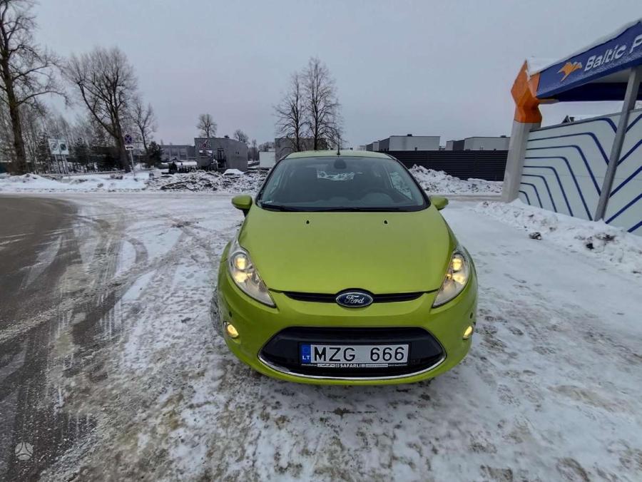 Green Ford Fiesta 2009 in Vilnius, with an engine capacity of 1.40 L and mileage of 87 thousand km for 4000 €, photo 27 on AUTOMOTO.COM.LV