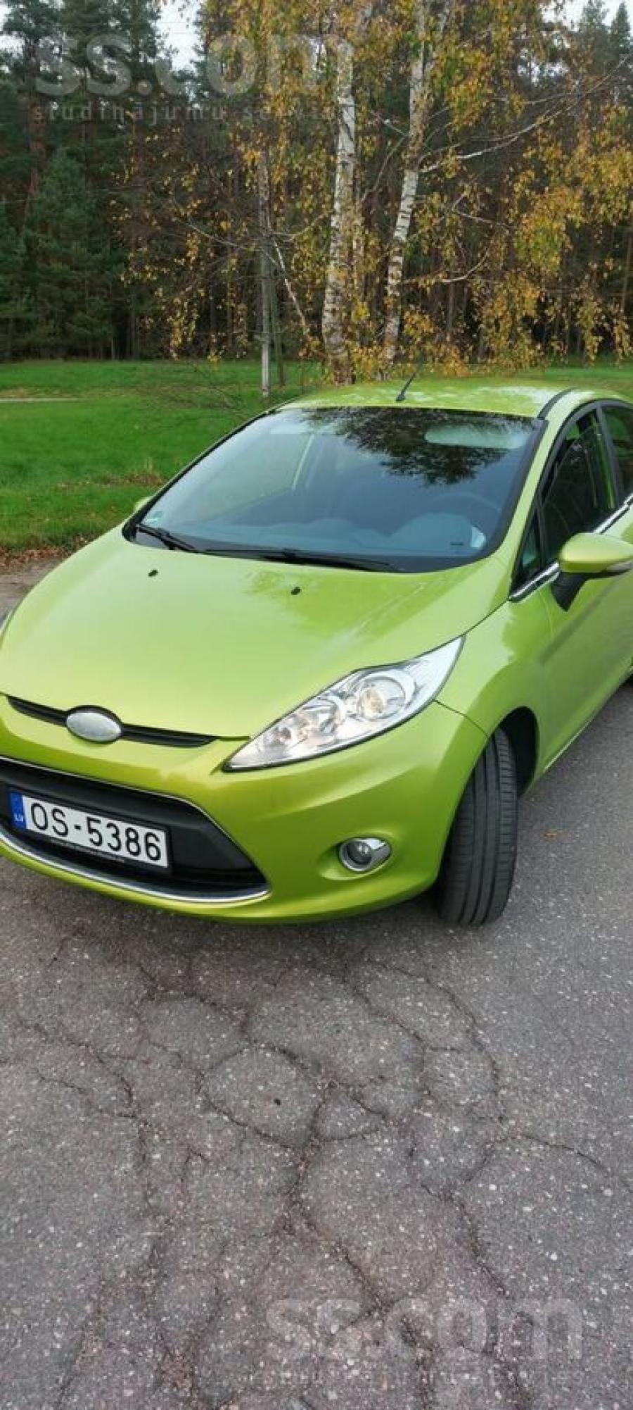 Zaļš Ford Fiesta 2009 Rīga, ar dzinēja tilpumu 1.20 L un nobraukumu 217 tūkst. km par 3700 €, foto 1 vietnē AUTOMOTO.COM.LV
