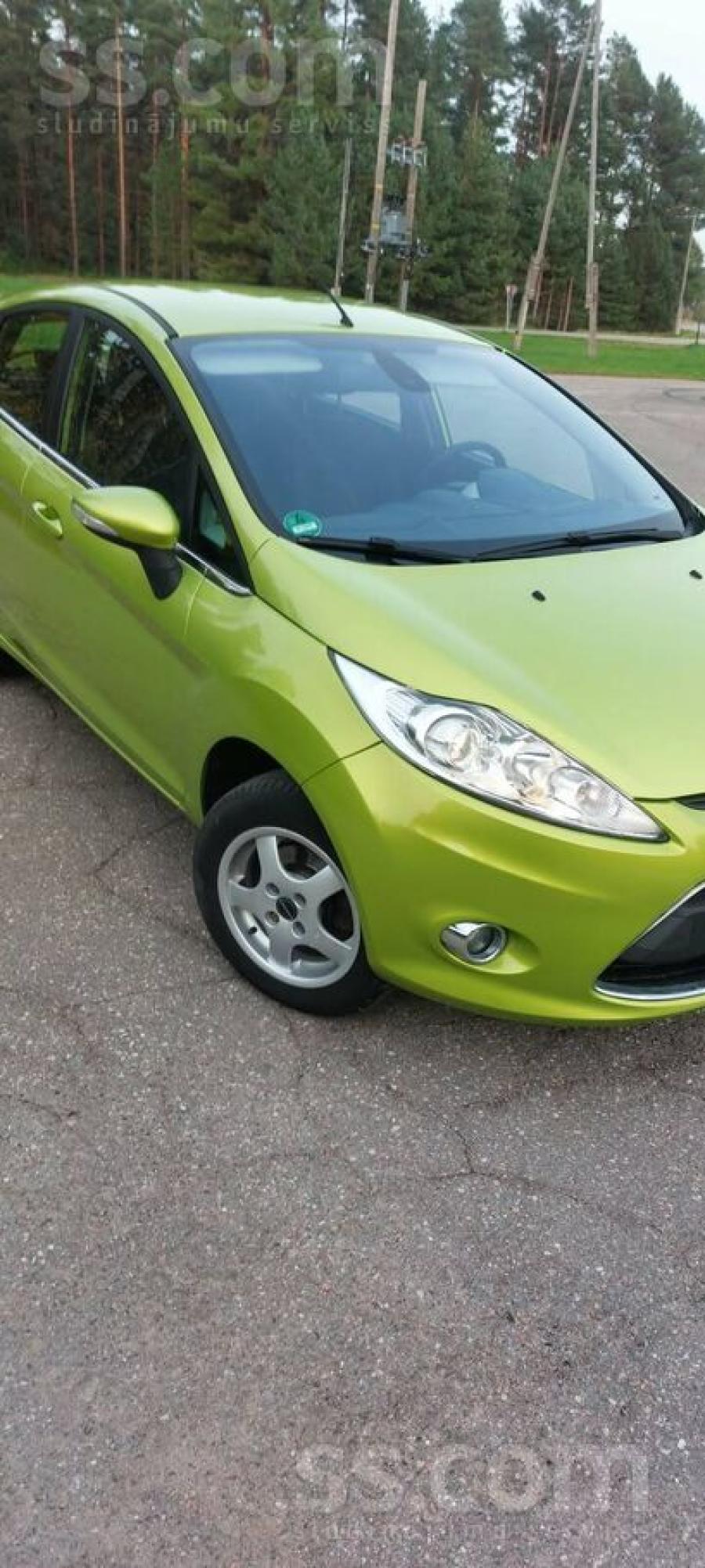 Zaļš Ford Fiesta 2009 Rīga, ar dzinēja tilpumu 1.20 L un nobraukumu 217 tūkst. km par 3700 €, foto 3 vietnē AUTOMOTO.COM.LV