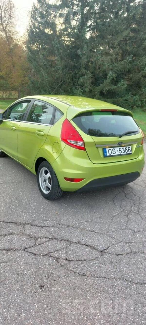 Zaļš Ford Fiesta 2009 Rīga, ar dzinēja tilpumu 1.20 L un nobraukumu 217 tūkst. km par 3700 €, foto 5 vietnē AUTOMOTO.COM.LV
