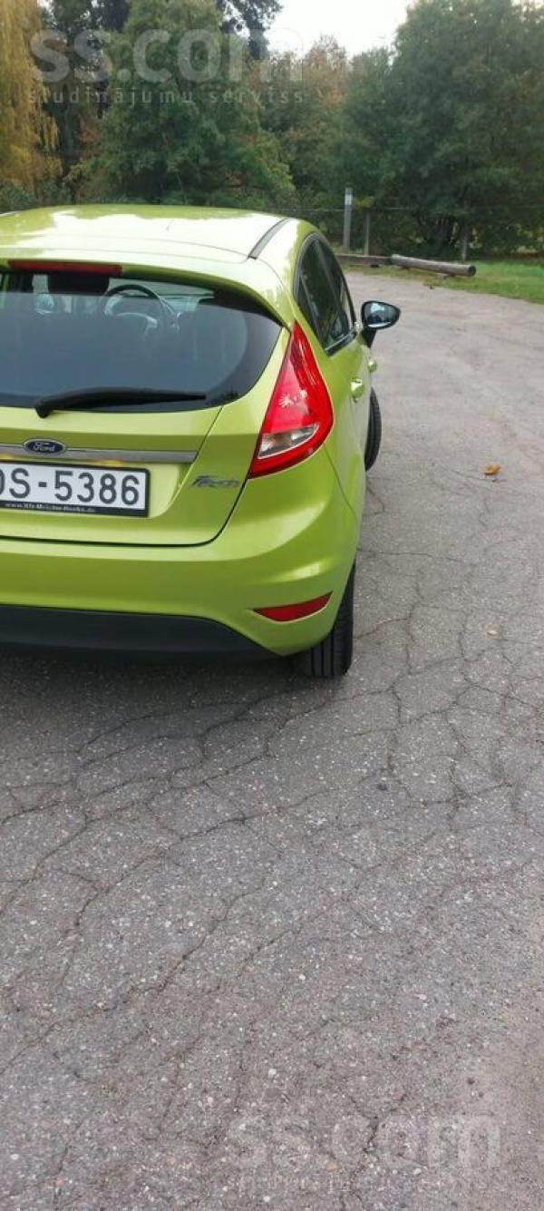 Zaļš Ford Fiesta 2009 Rīga, ar dzinēja tilpumu 1.20 L un nobraukumu 217 tūkst. km par 3700 €, foto 6 vietnē AUTOMOTO.COM.LV