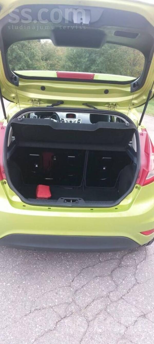 Zaļš Ford Fiesta 2009 Rīga, ar dzinēja tilpumu 1.20 L un nobraukumu 217 tūkst. km par 3700 €, foto 7 vietnē AUTOMOTO.COM.LV
