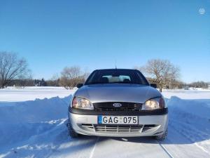 Grey Ford Fiesta 2001 in Panevezys, with an engine capacity of 1.75 L and mileage of 215 thousand km for 950 €, photo  on AUTOMOTO.COM.LV