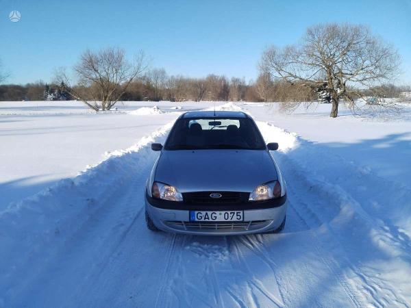 Grey Ford Fiesta 2001 in Panevezys, with an engine capacity of 1.75 L and mileage of 215 thousand km for 950 €, photo 8 on AUTOMOTO.COM.LV