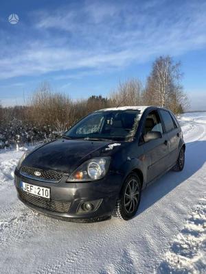 Grey Ford Fiesta 2007 in Vilnius, with an engine capacity of 1.60 L and mileage of 15 thousand km for 700 €, photo 2 on AUTOMOTO.COM.LV