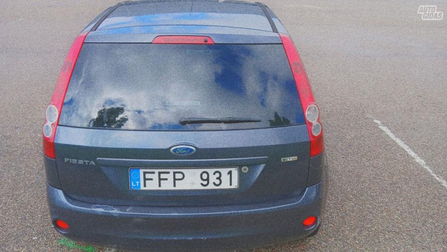 Grey Ford Fiesta 2007 in Vilnius, with an engine capacity of 1.40 L and mileage of 169 thousand km for 849 €, photo 8 on AUTOMOTO.COM.LV