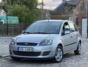 Grey Ford Fiesta 2008 in Jelgava, with an engine capacity of 1.40 L and mileage of 183 thousand km for 1150 €, photo  on AUTOMOTO.COM.LV