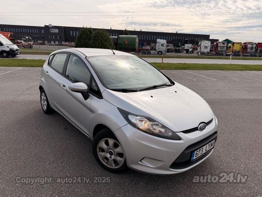 Grey Ford Fiesta 2008 in Tallinn, with an engine capacity of 1.20 L and mileage of 0 thousand km for 2499 €, photo 4 on AUTOMOTO.COM.LV