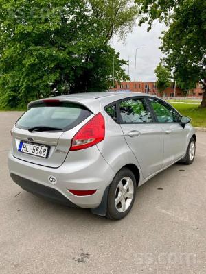 Grey Ford Fiesta 2010 in Riga, with an engine capacity of 1.20 L and mileage of 104 thousand km for 2650 €, photo 15 on AUTOMOTO.COM.LV