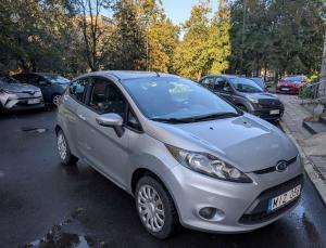 Grey Ford Fiesta 2010 in Vilnius, with an engine capacity of 1.39 L and mileage of 156 thousand km for 2000 €, photo  on AUTOMOTO.COM.LV