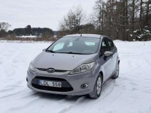 Grey Ford Fiesta 2011 in Vilnius, with an engine capacity of 1.60 L and mileage of 360 thousand km for 1450 €, photo  on AUTOMOTO.COM.LV