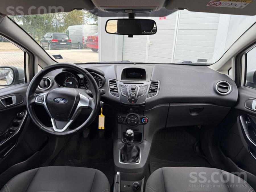 Grey Ford Fiesta 2013 in Riga, with an engine capacity of 1.50 L and mileage of 197 thousand km for 3150 €, photo 8 on AUTOMOTO.COM.LV
