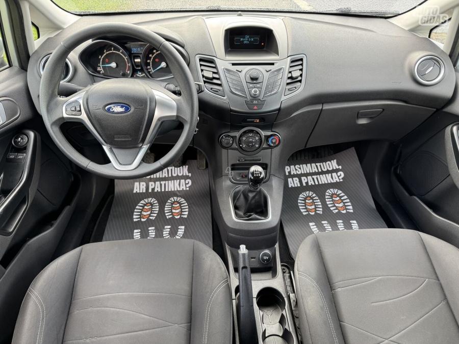 Grey Ford Fiesta 2013 in Kaunas, with an engine capacity of 1.00 L and mileage of 108 thousand km for 3500 €, photo 13 on AUTOMOTO.COM.LV