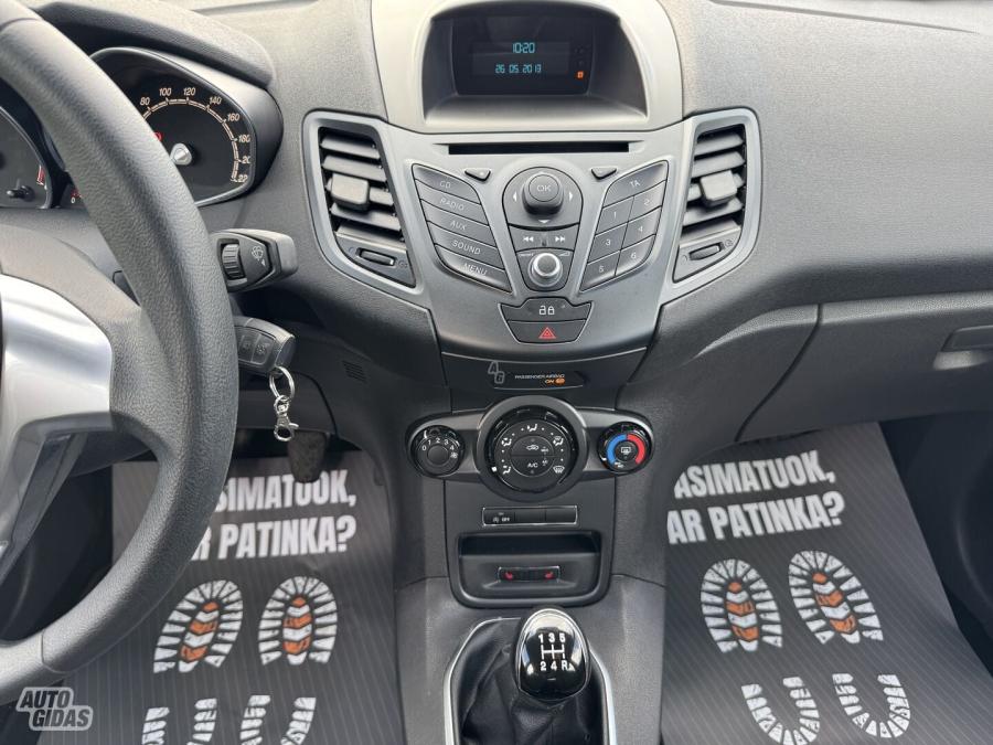 Grey Ford Fiesta 2013 in Kaunas, with an engine capacity of 1.00 L and mileage of 108 thousand km for 3500 €, photo 22 on AUTOMOTO.COM.LV