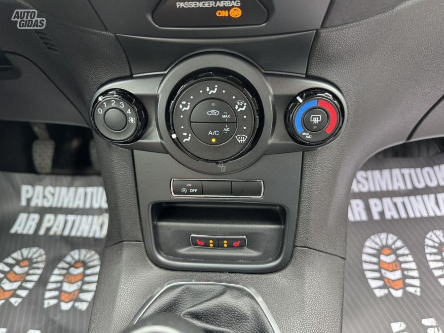 Grey Ford Fiesta 2013 in Kaunas, with an engine capacity of 1.00 L and mileage of 108 thousand km for 3400 €, photo 16 on AUTOMOTO.COM.LV