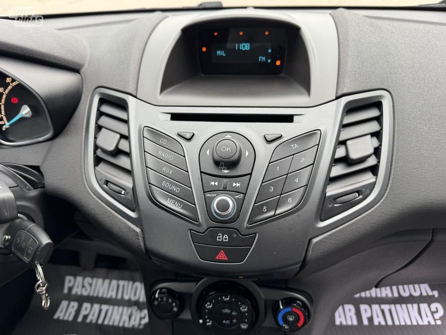 Grey Ford Fiesta 2013 in Kaunas, with an engine capacity of 1.00 L and mileage of 108 thousand km for 3400 €, photo 20 on AUTOMOTO.COM.LV
