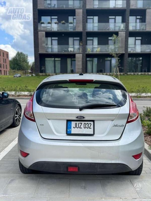 Grey Ford Fiesta 2014 in Vilnius, with an engine capacity of 1.60 L and mileage of 99 thousand km for 3600 €, photo 3 on AUTOMOTO.COM.LV