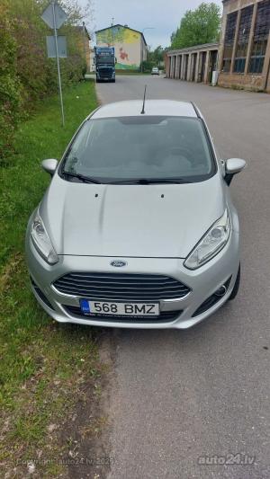 Pelēks Ford Fiesta 2014 Terva, ar dzinēja tilpumu 1.00 L un nobraukumu 128 tūkst. km par 4000 €, foto  vietnē AUTOMOTO.COM.LV
