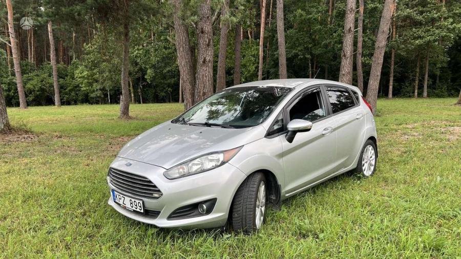 Grey Ford Fiesta 2014 in Kaunas, with an engine capacity of 1.60 L and mileage of 156 thousand km for 4955 €, photo 10 on AUTOMOTO.COM.LV
