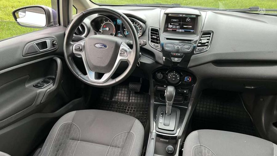 Grey Ford Fiesta 2014 in Kaunas, with an engine capacity of 1.60 L and mileage of 156 thousand km for 4955 €, photo 19 on AUTOMOTO.COM.LV