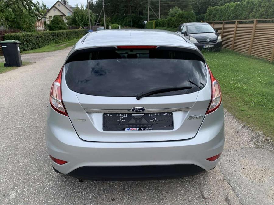 Pelēks Ford Fiesta 2016 Ukmergė, ar dzinēja tilpumu 1.00 L un nobraukumu 139 tūkst. km par 5250 €, foto 12 vietnē AUTOMOTO.COM.LV