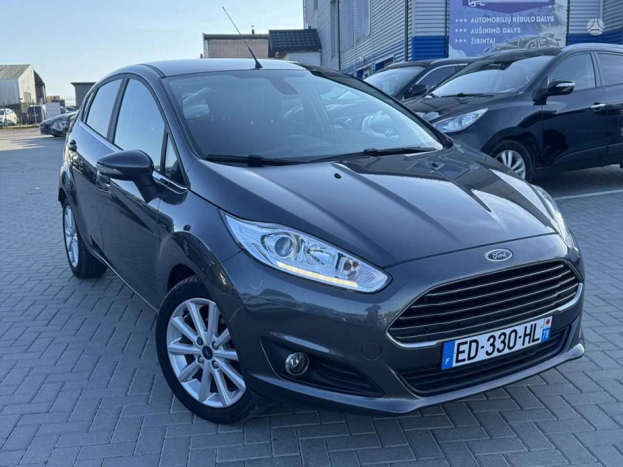 Pelēks Ford Fiesta 2016 Tauragė, ar dzinēja tilpumu 1.00 L un nobraukumu 112 tūkst. km par 4300 €, foto 6 vietnē AUTOMOTO.COM.LV