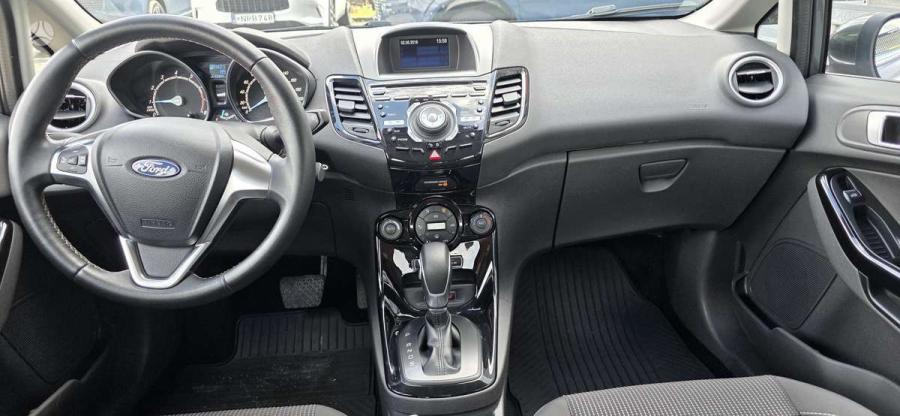 Grey Ford Fiesta 2016 in Vilnius, with an engine capacity of 1.00 L and mileage of 37 thousand km for 8250 €, photo 8 on AUTOMOTO.COM.LV