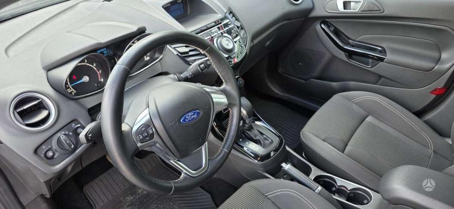 Grey Ford Fiesta 2016 in Vilnius, with an engine capacity of 1.00 L and mileage of 37 thousand km for 8250 €, photo 16 on AUTOMOTO.COM.LV
