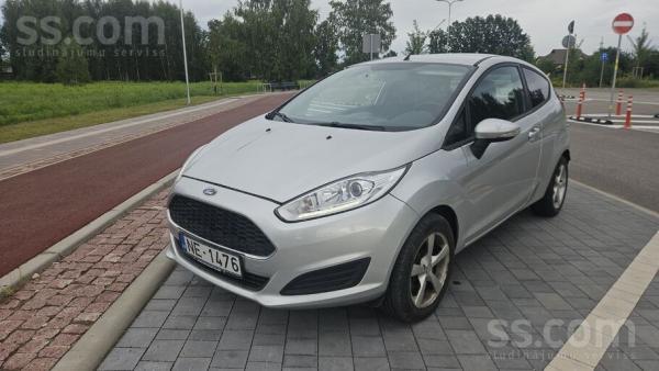Grey Ford Fiesta 2016 in Jelgava, with an engine capacity of 1.50 L and mileage of 179 thousand km for 3600 €, photo 2 on AUTOMOTO.COM.LV