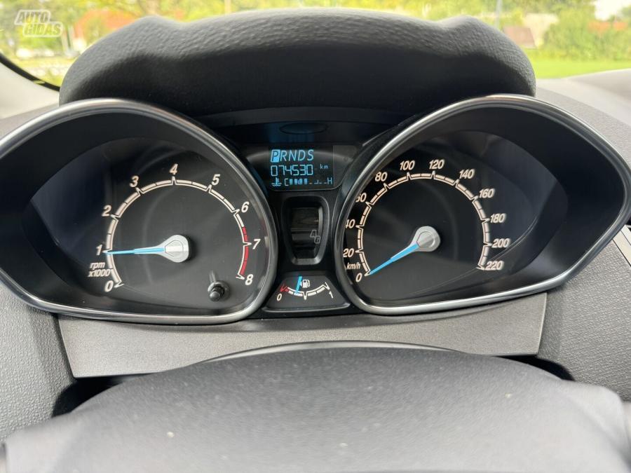 Grey Ford Fiesta 2016 in Kaunas, with an engine capacity of 1.00 L and mileage of 74 thousand km for 5700 €, photo 29 on AUTOMOTO.COM.LV