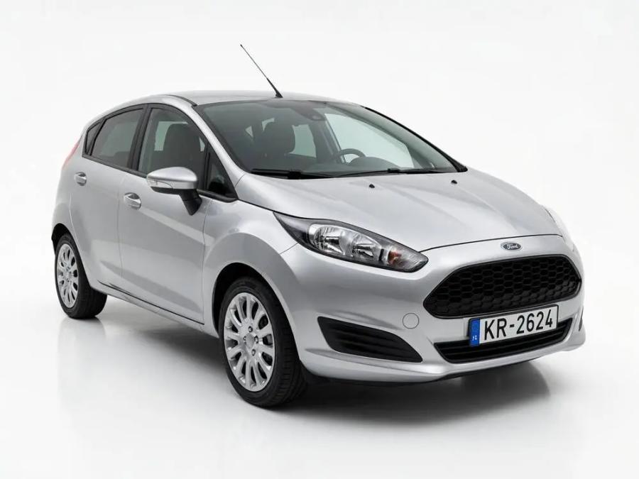 Grey Ford Fiesta 2017 in Jurmala, with an engine capacity of 1.00 L and mileage of 128 thousand km for 3950 €, photo 1 on AUTOMOTO.COM.LV