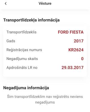 Grey Ford Fiesta 2017 in Jurmala, with an engine capacity of 1.00 L and mileage of 128 thousand km for 3950 €, photo 8 on AUTOMOTO.COM.LV