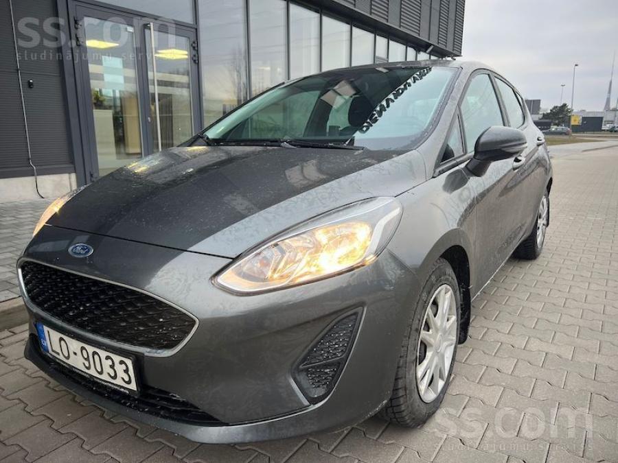 Grey Ford Fiesta 2018 in Riga, with an engine capacity of 1.50 L and mileage of 0 thousand km for 6390 €, photo 4 on AUTOMOTO.COM.LV