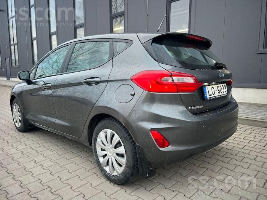 Grey Ford Fiesta 2018 in Riga, with an engine capacity of 1.50 L and mileage of 0 thousand km for 6390 €, photo 7 on AUTOMOTO.COM.LV