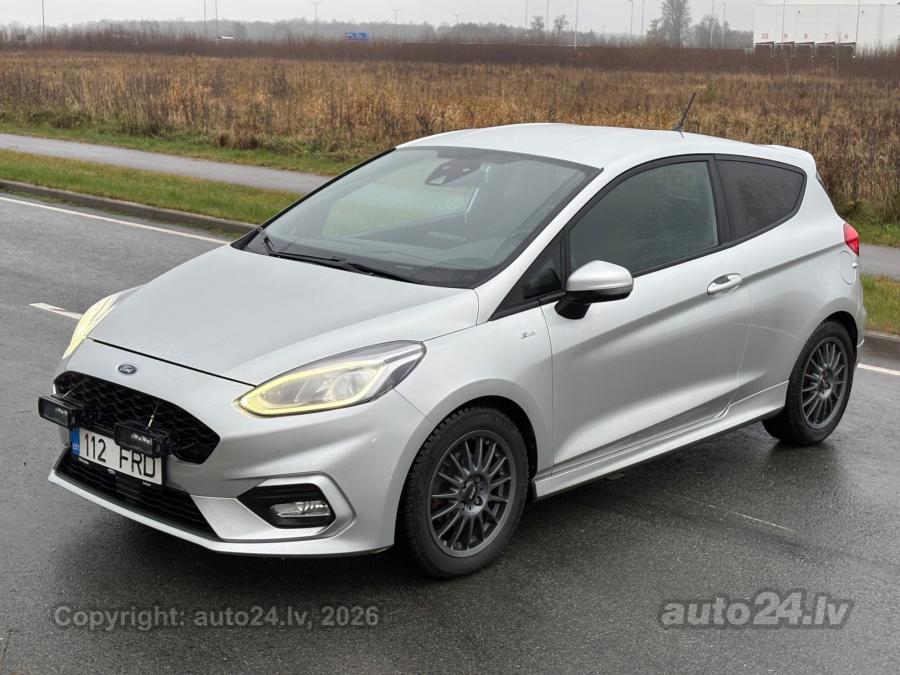 Pelēks Ford Fiesta 2018 Tallina, ar dzinēja tilpumu 1.00 L un nobraukumu 113 tūkst. km par 8999 €, foto 1 vietnē AUTOMOTO.COM.LV