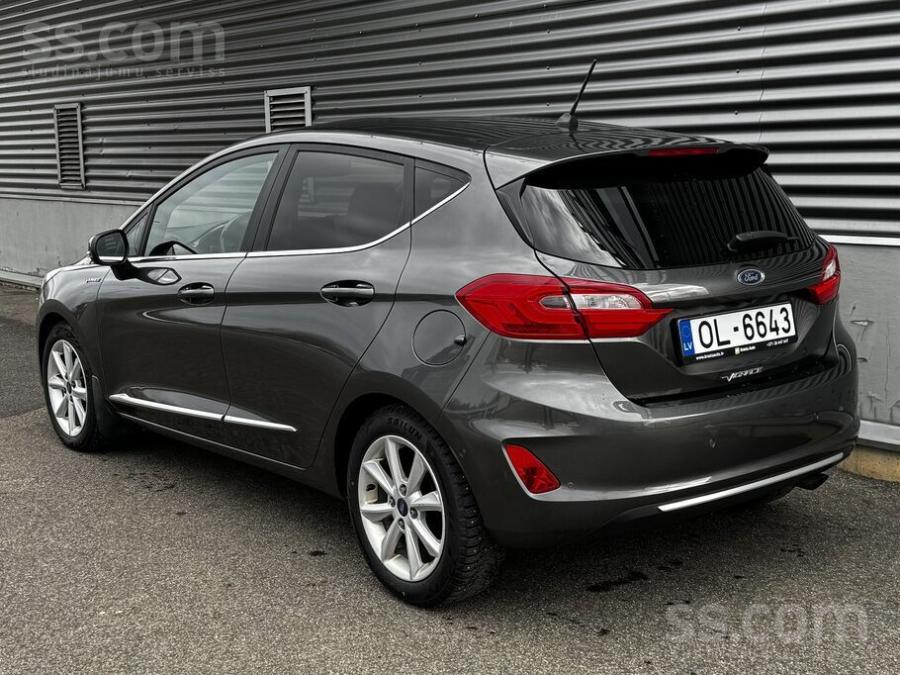 Pelēks Ford Fiesta 2018 Rīga, ar dzinēja tilpumu 1.00 L un nobraukumu 156 tūkst. km par 8900 €, foto 4 vietnē AUTOMOTO.COM.LV