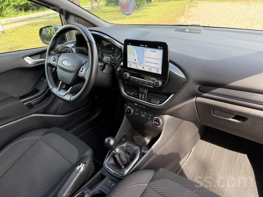 Grey Ford Fiesta 2018 in Jurmala, with an engine capacity of 1.00 L and mileage of 0 thousand km for 7350 €, photo 21 on AUTOMOTO.COM.LV