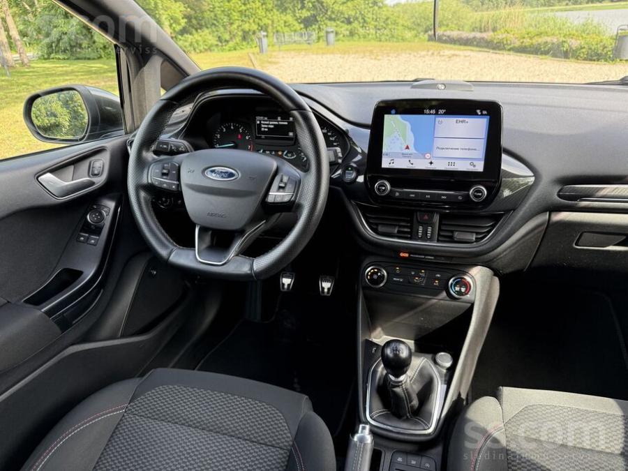 Grey Ford Fiesta 2018 in Jurmala, with an engine capacity of 1.00 L and mileage of 0 thousand km for 7350 €, photo 26 on AUTOMOTO.COM.LV