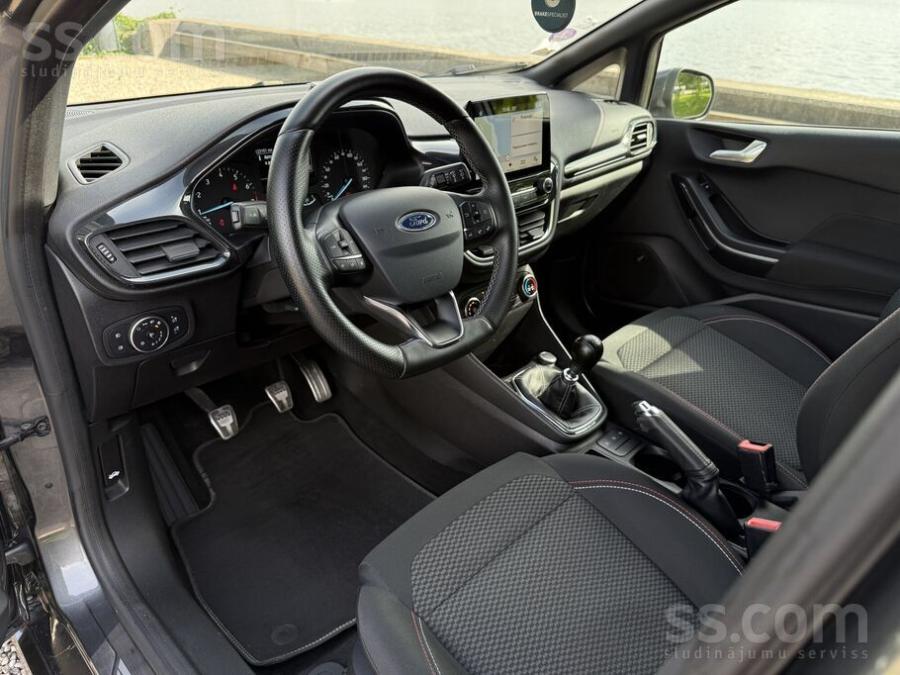 Grey Ford Fiesta 2018 in Jurmala, with an engine capacity of 1.00 L and mileage of 0 thousand km for 7350 €, photo 27 on AUTOMOTO.COM.LV