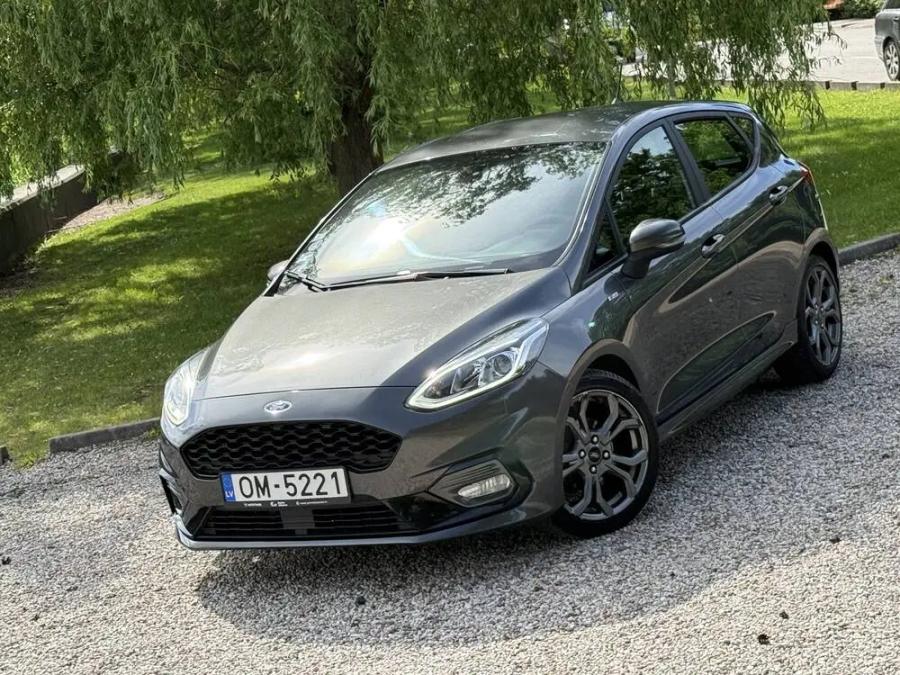 Pelēks Ford Fiesta 2018 Jūrmala, ar dzinēja tilpumu 1.00 L un nobraukumu 123 tūkst. km par 7950 €, foto 1 vietnē AUTOMOTO.COM.LV
