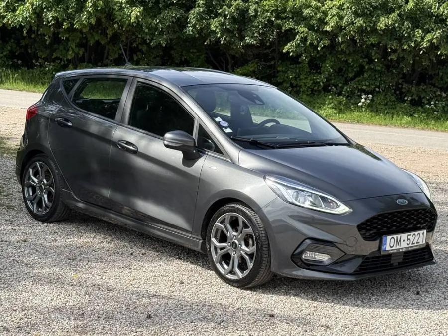 Pelēks Ford Fiesta 2018 Jūrmala, ar dzinēja tilpumu 1.00 L un nobraukumu 123 tūkst. km par 7950 €, foto 9 vietnē AUTOMOTO.COM.LV