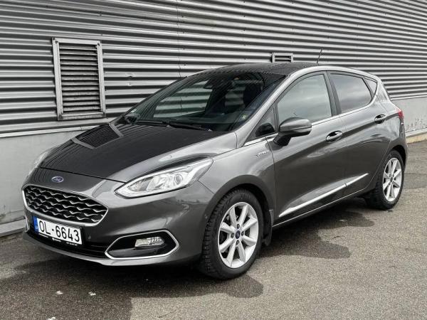 Grey Ford Fiesta 2018 in Riga, with an engine capacity of 1.00 L and mileage of 156 thousand km for 8900 €, photo 1 on AUTOMOTO.COM.LV