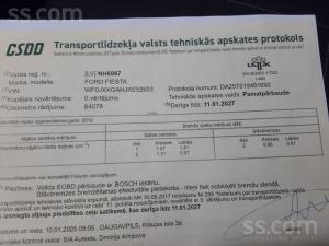Grey Ford Fiesta 2019 in Daugavpils, with an engine capacity of 1.50 L and mileage of 0 thousand km for 7950 €, photo 22 on AUTOMOTO.COM.LV