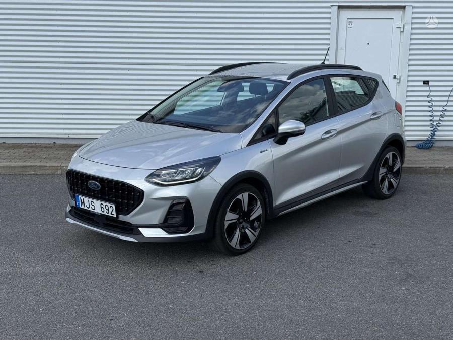 Pelēks Ford Fiesta 2022 Viļņa, ar dzinēja tilpumu 1.00 L un nobraukumu 49 tūkst. km par 13950 €, foto 1 vietnē AUTOMOTO.COM.LV