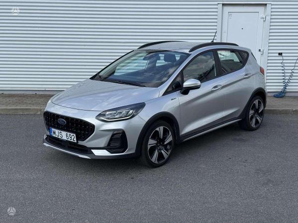 Grey Ford Fiesta 2022 in Vilnius, with an engine capacity of 1.00 L and mileage of 53 thousand km for 12950 €, photo 1 on AUTOMOTO.COM.LV