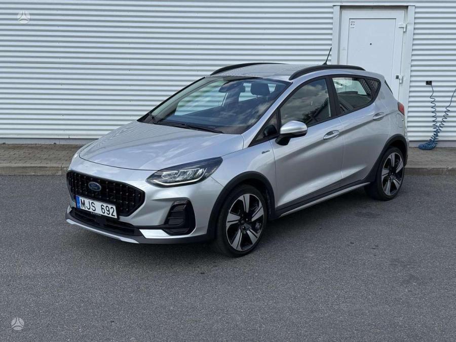 Grey Ford Fiesta 2022 in Vilnius, with an engine capacity of 1.00 L and mileage of 53 thousand km for 12950 €, photo 1 on AUTOMOTO.COM.LV