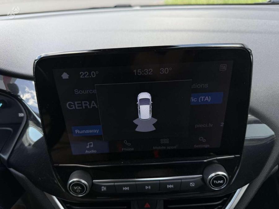 Grey Ford Fiesta 2022 in Vilnius, with an engine capacity of 1.00 L and mileage of 53 thousand km for 12950 €, photo 19 on AUTOMOTO.COM.LV