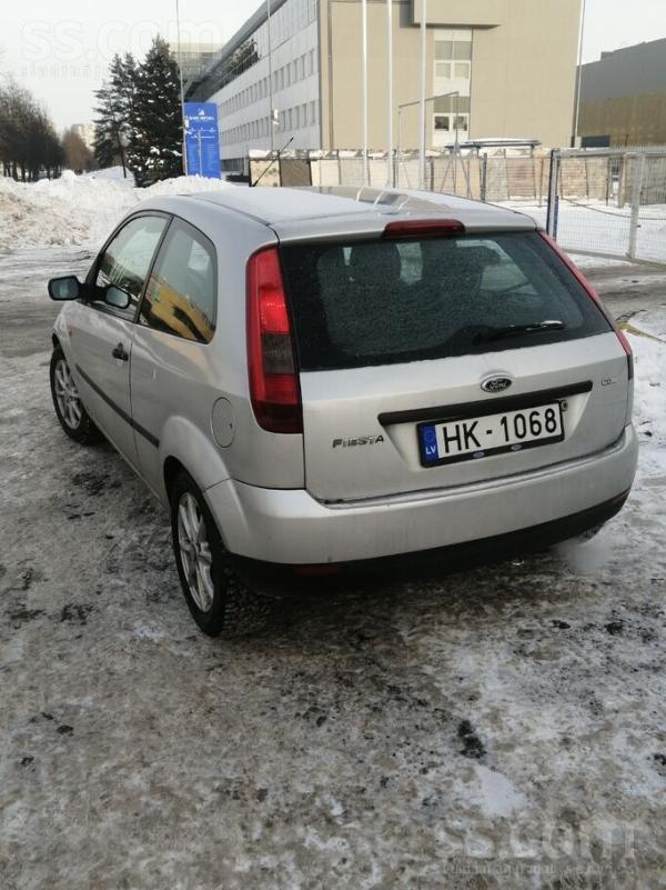 Ford Fiesta 2004 in Riga, with an engine capacity of 1.40 L and mileage of 181 thousand km for 1250 €, photo 4 on AUTOMOTO.COM.LV