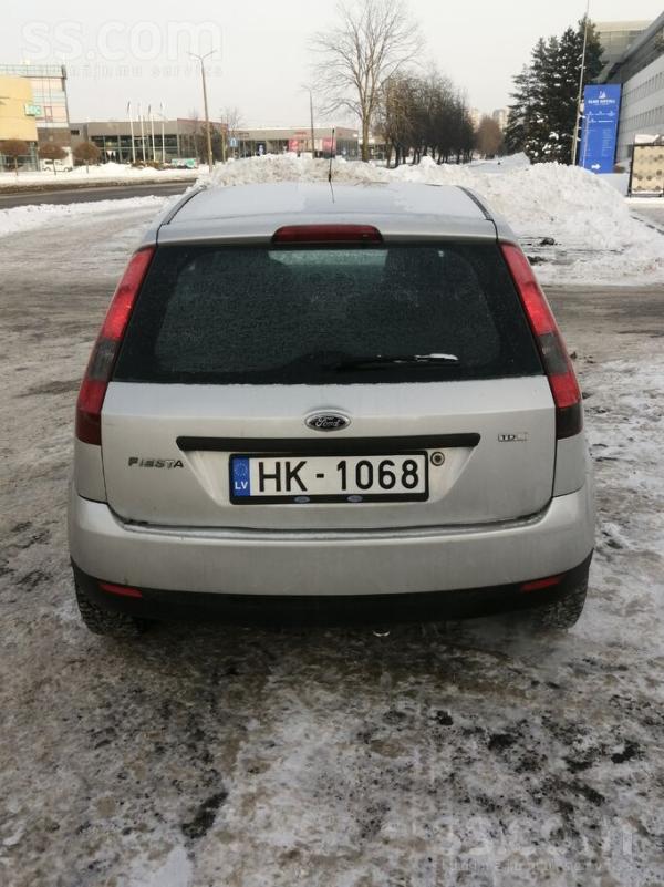 Ford Fiesta 2004 in Riga, with an engine capacity of 1.40 L and mileage of 181 thousand km for 1250 €, photo 6 on AUTOMOTO.COM.LV